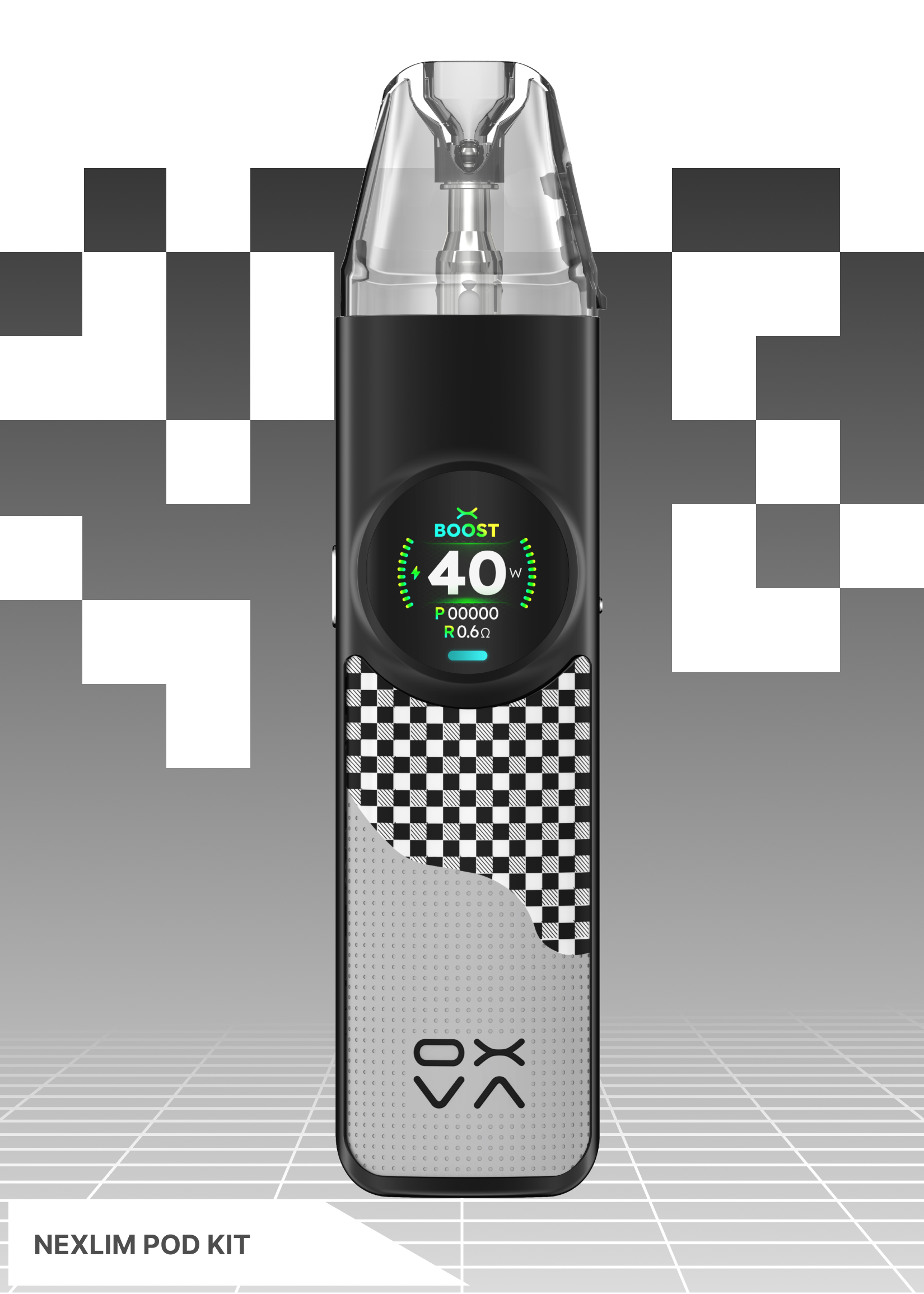 OXVA Nexlim Pod kit - Traction Gray – VAPE LAB SOLUTIONS